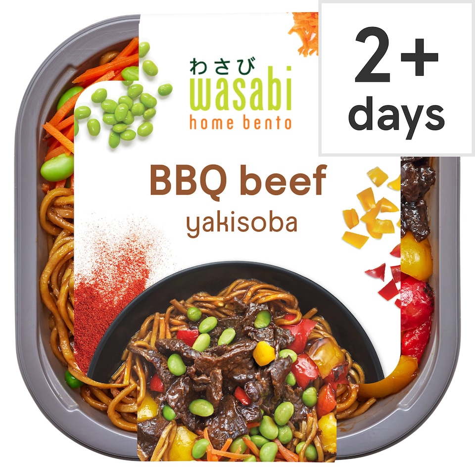 Wasabi Bbq Beef With Yakisoba Noodles 400G - Tesco Groceries