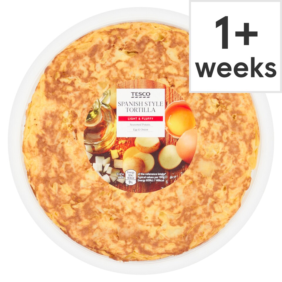 Tesco Spanish Style Tortilla 500G - Tesco Groceries