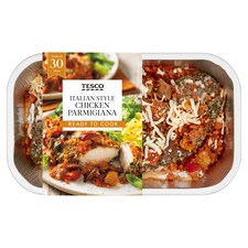 Tesco Italian Style Chicken Parmigiana 440G - Tesco Groceries