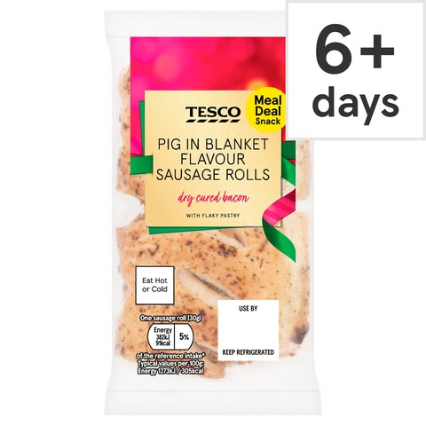 Tesco Pigs In Blanket Sausage Rolls 60g - Tesco Groceries