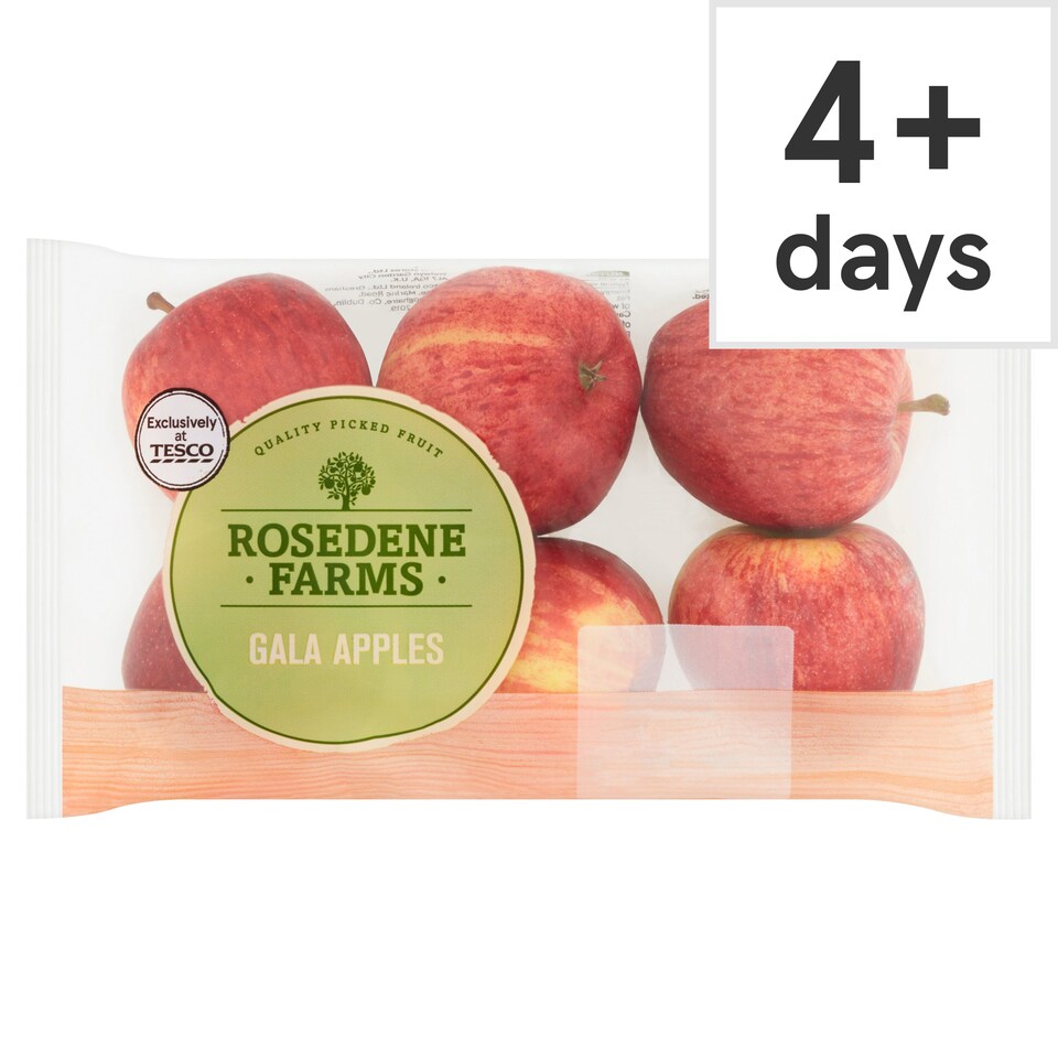 Rosedene Farms Gala Apples 6 Pack - Tesco Groceries