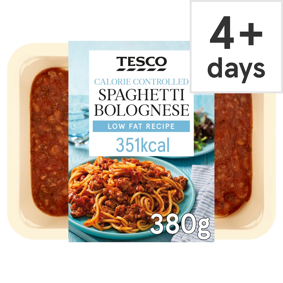 Tesco Calorie Controlled Spaghetti Bolognese 380G - Tesco Groceries