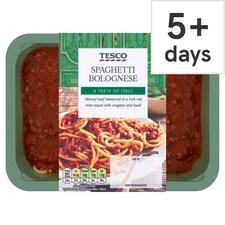 Tesco Spaghetti Bolognese 400G - Tesco Groceries