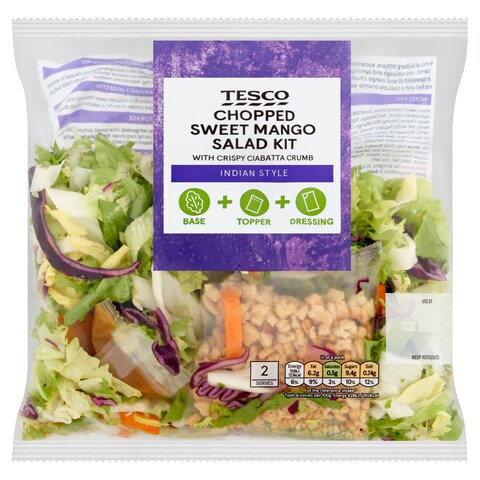 Tesco Chopped Sweet Mango Salad Kit 240g - Tesco Groceries
