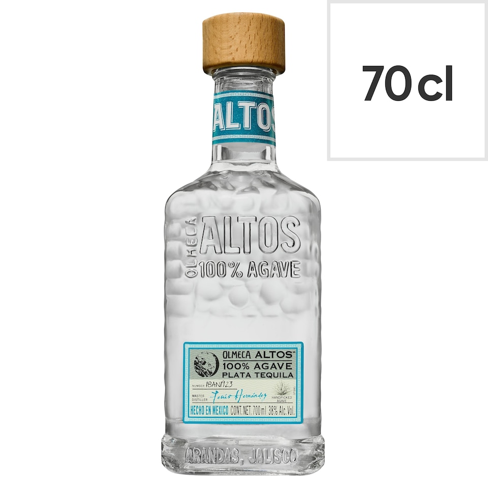 Olmeca Altos Plata Tequila 70Cl - Tesco Groceries