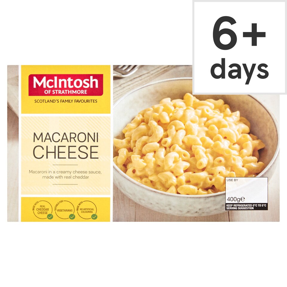 Mcintosh Macaroni Cheese 400G (L) - Tesco Groceries