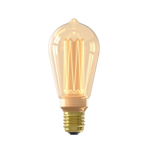 Calex Decorative Gold Led E27 Rustic Bulb - Tesco Groceries