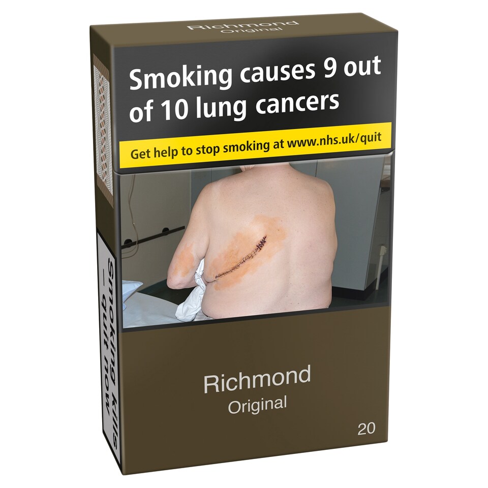 Richmond Original Cigarettes 20 Pack - Tesco Groceries