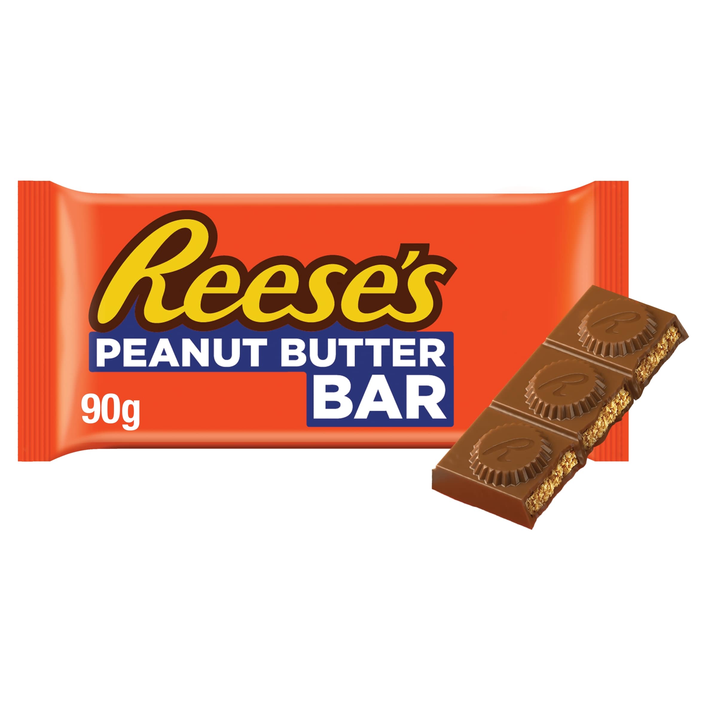 Reese's Milk Chocolate Peanut Butter Bar 90g - Tesco Groceries