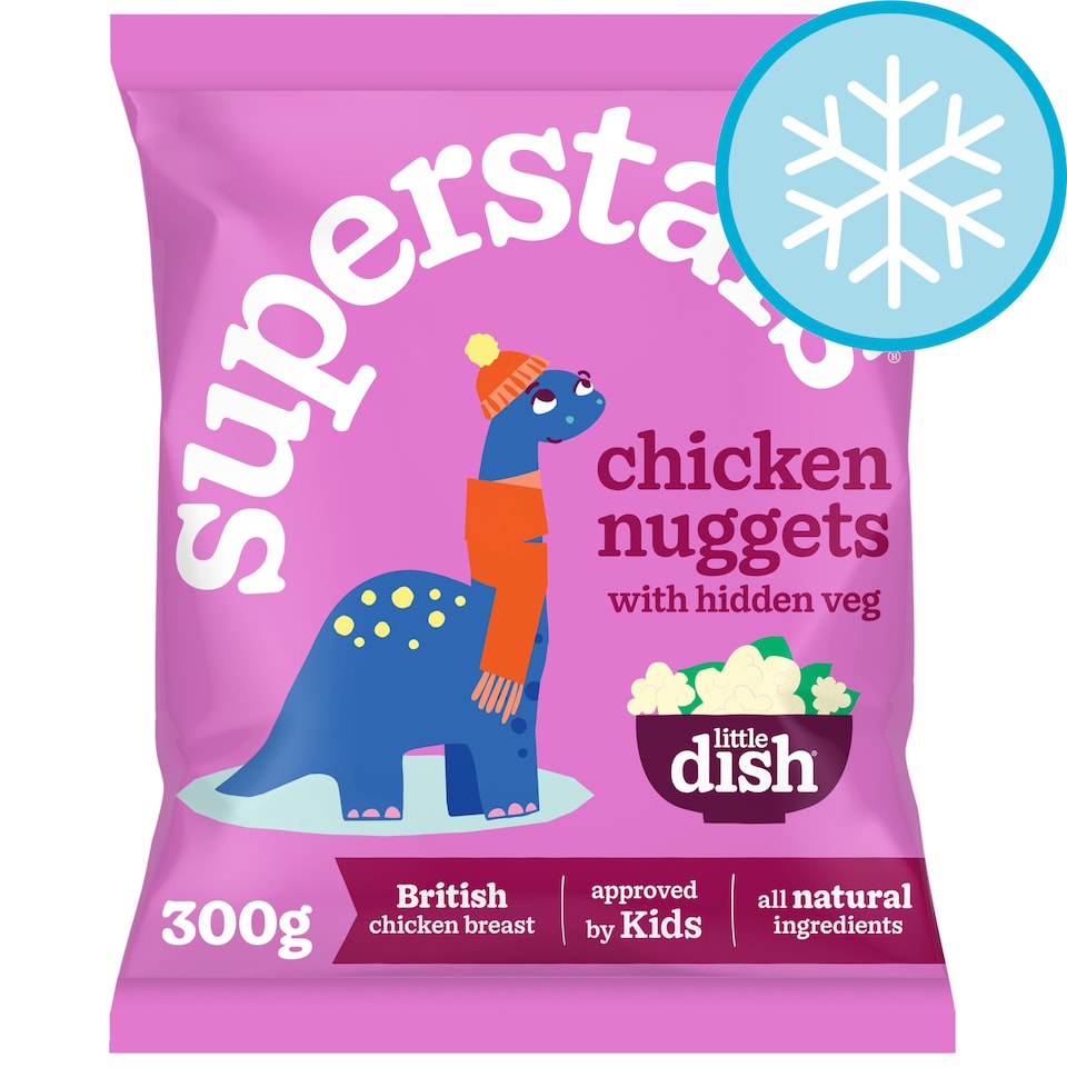 Little Dish Superstars Chicken Nuggets with Hidden Veg 300g - Tesco ...