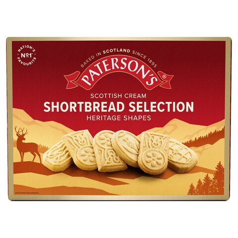 Paterson's Scottish Cream Shortbread Selection 1Kg - Tesco Groceries