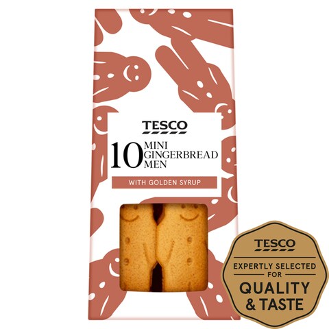 Tesco 10 Mini Gingerbread Men - Tesco Groceries