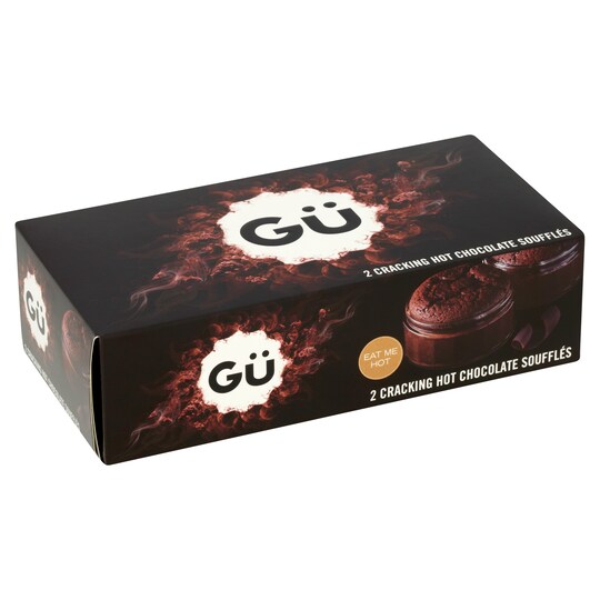 Gu Hot Chocolate Souffle 2 X 65G - Tesco Groceries