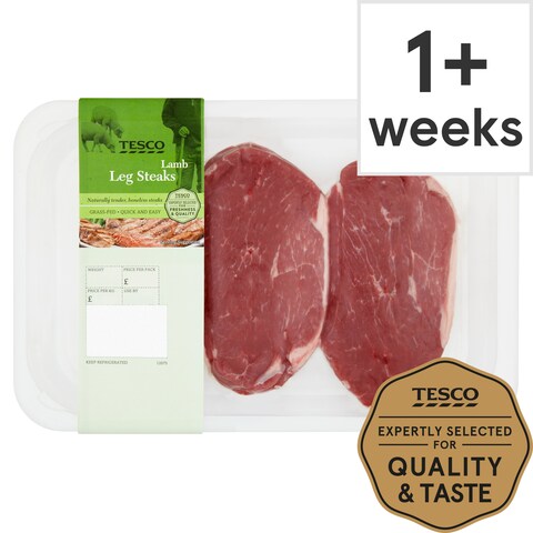 Tesco Lamb Leg Steaks 300G - Tesco Groceries