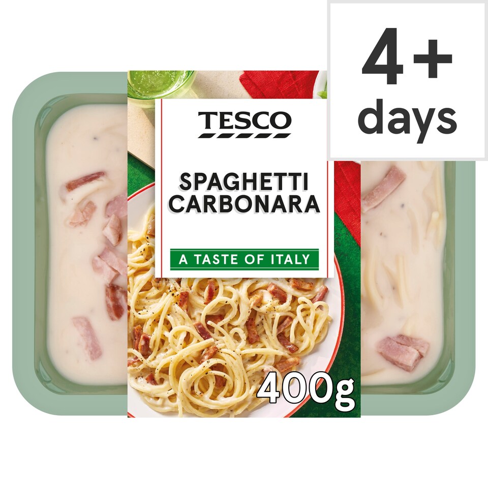 Tesco Spaghetti Carbonara 400G - Tesco Groceries