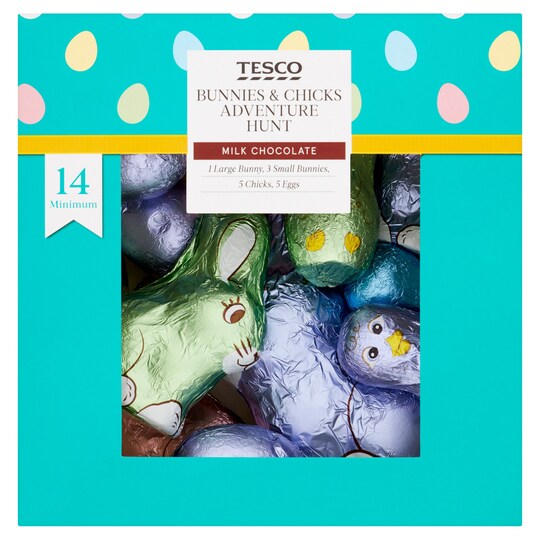 Tesco Bunny & Chick Adventure Hunt 475G - Tesco Groceries
