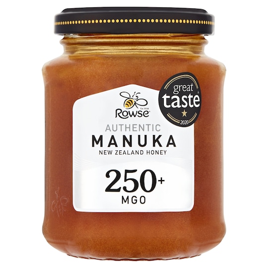 Rowse Authentic Manuka New Zealand Honey 250+ Mgo 225G - Tesco Groceries