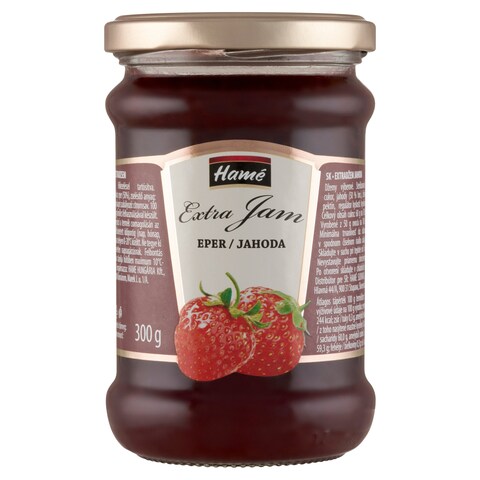 Hamé Strawberry Extra Jam 300 g - Tesco Groceries