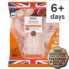 Tesco British Whole Medium Chicken 1.2Kg -1.5Kg - Tesco Groceries
