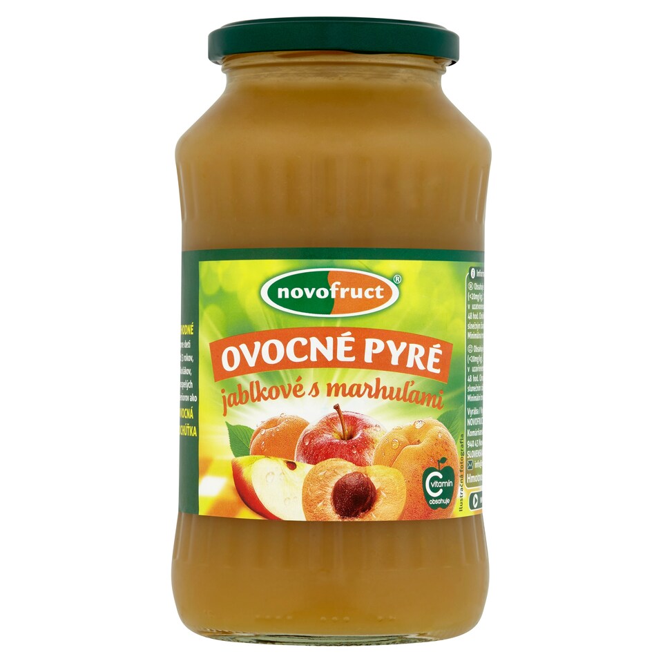 Novofruct Fruit Puree Apples with Apricots 700 g - Tesco Groceries