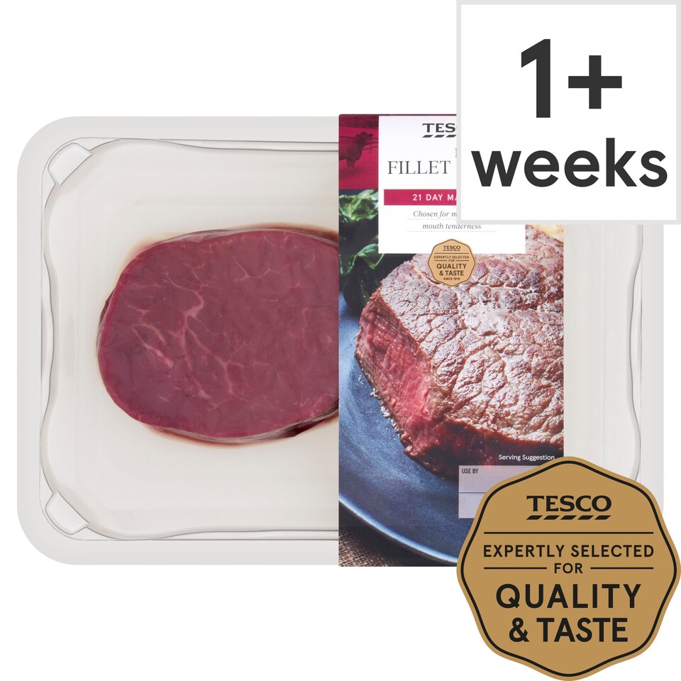 Tesco Beef Fillet Steak 170G - Tesco Groceries