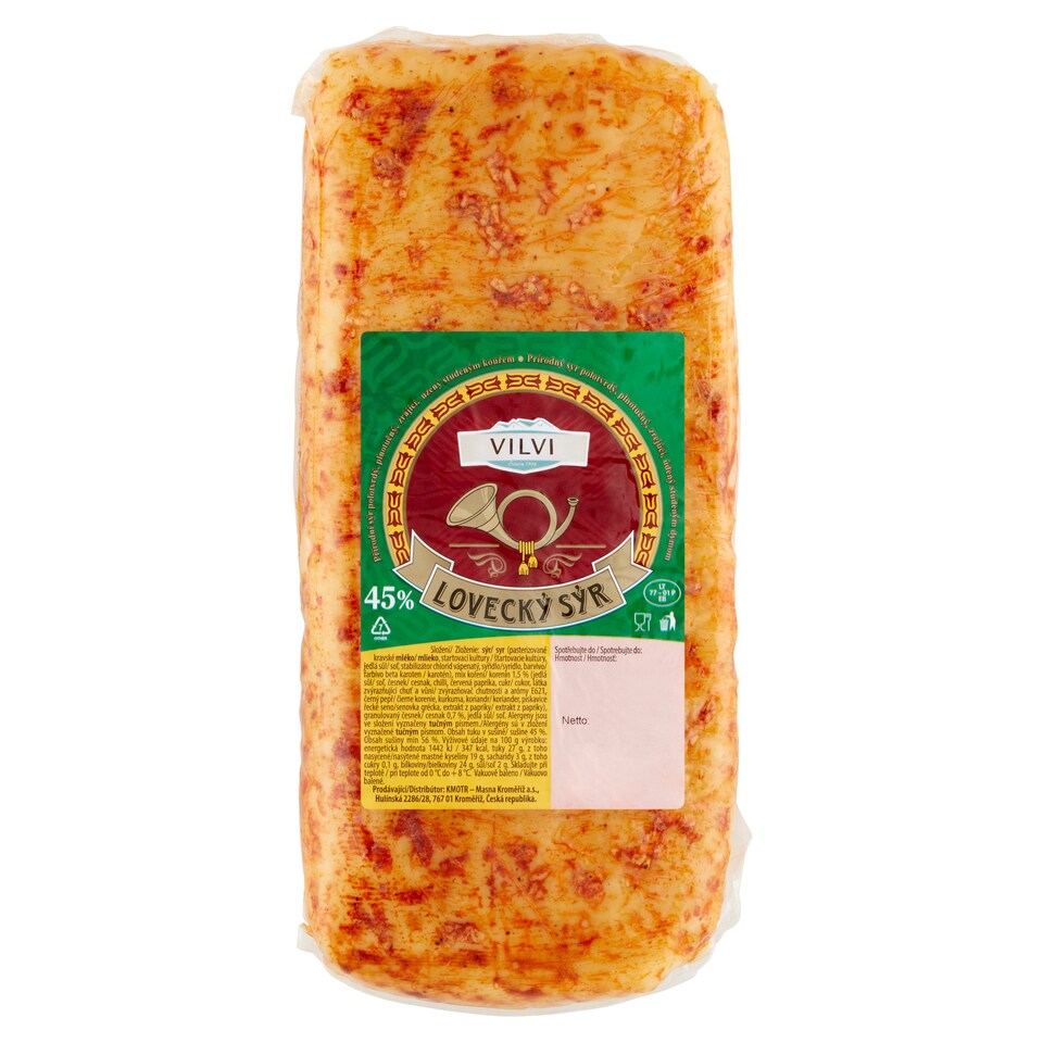 Vilvi Lovecký syr 45% - Tesco Groceries