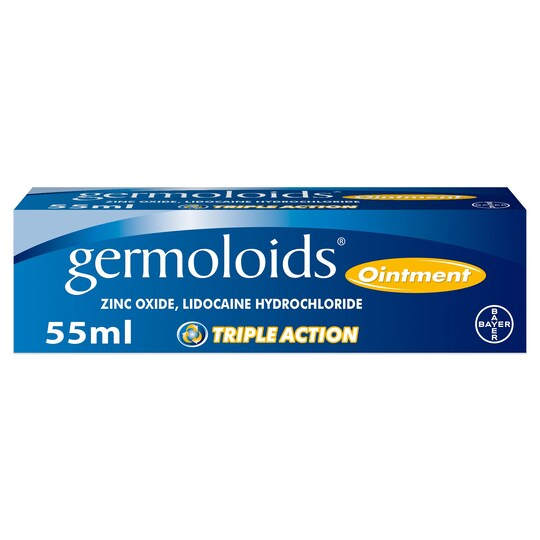 Germoloids Haemorrhoids Ointment 55Ml - Tesco Groceries