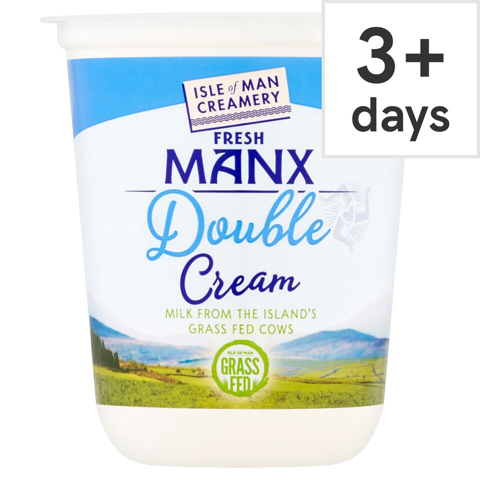 Isle Of Man Creameries Double Cream 10Floz/284Ml - Tesco Groceries