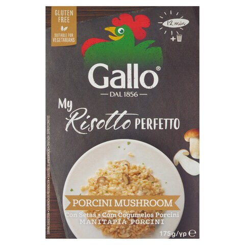 Gallo Pronto Mushroom Risotto 175G - Tesco Groceries