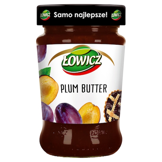 Lowicz Plum Butter Jam 290G - Tesco Groceries