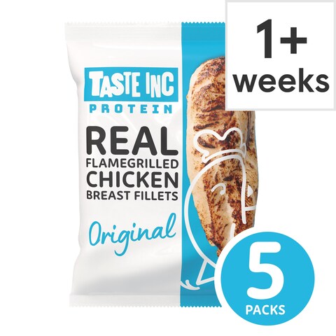 Taste Inc Protein Real Flamegrilled Chicken Breast Fillets Original ...