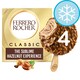 Ferrero Rocher Classic Ice Cream Sticks 4 X 70Ml - Tesco Groceries
