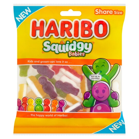Haribo Squidgy Babies 190G - Tesco Groceries