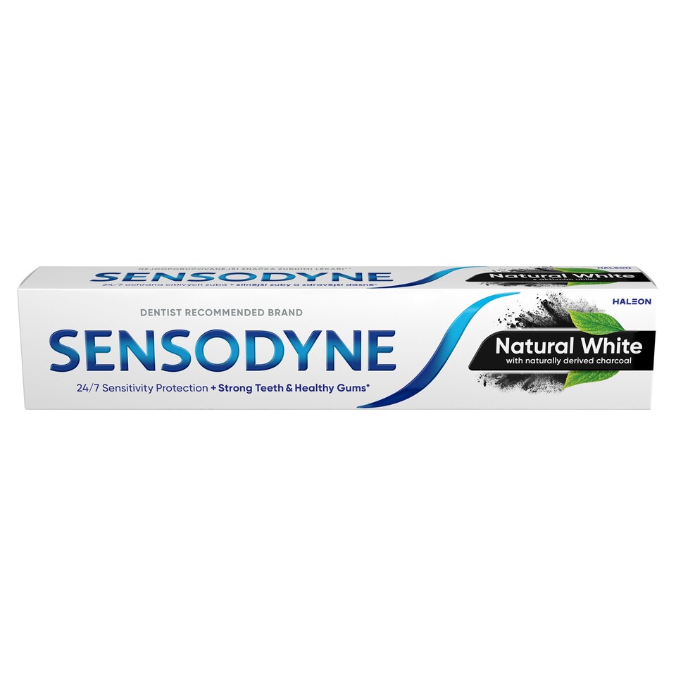 Sensodyne Natural White Fluoride Toothpaste 75 ml - Tesco Groceries