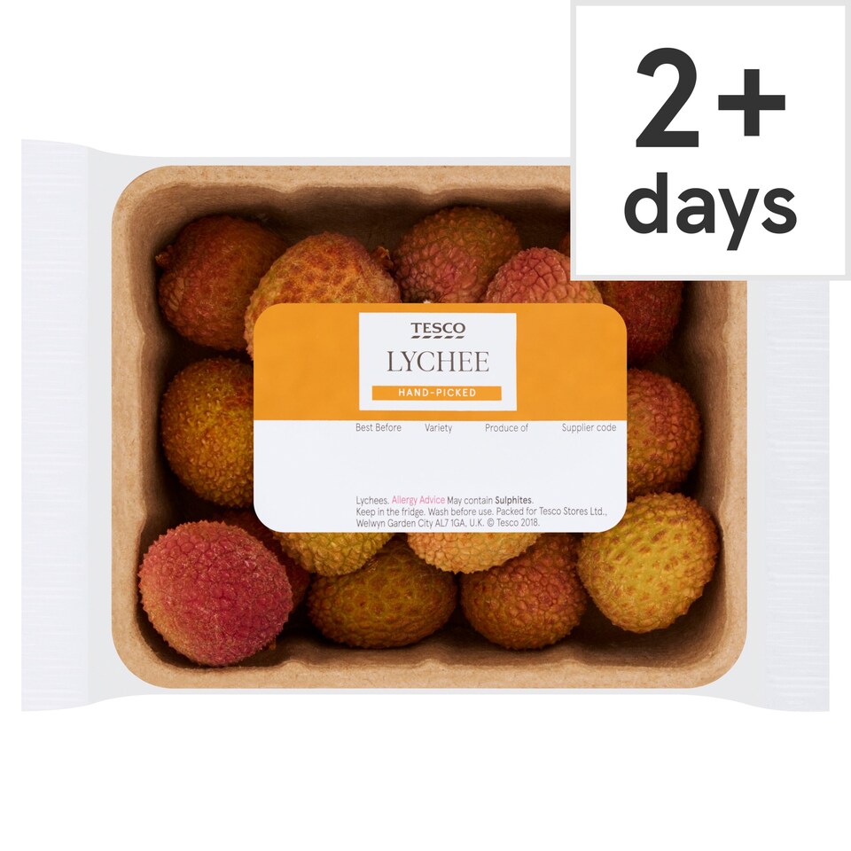 Tesco Lychee Pack 250G - Tesco Groceries