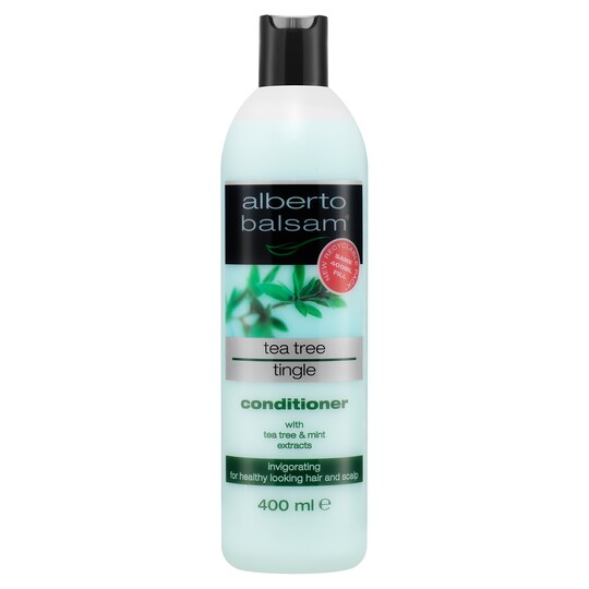 Alberto Balsam Tea Tree Conditioner 400Ml - Tesco Groceries