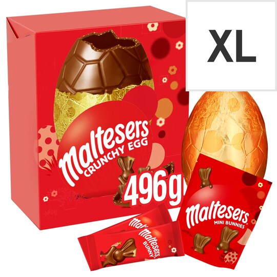 Maltesers Crunchy Chocolate Giant Egg 496G - Tesco Groceries