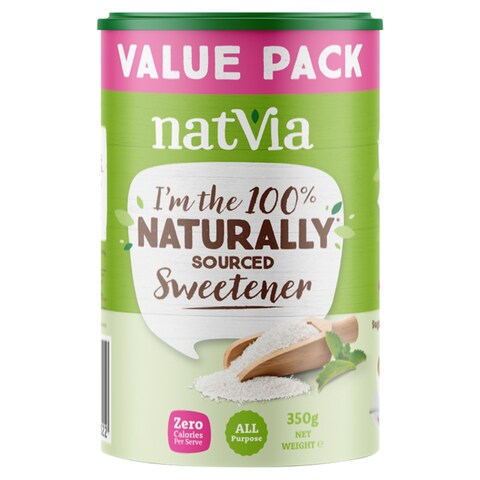 Natvia Sweetener 350g - Tesco Groceries