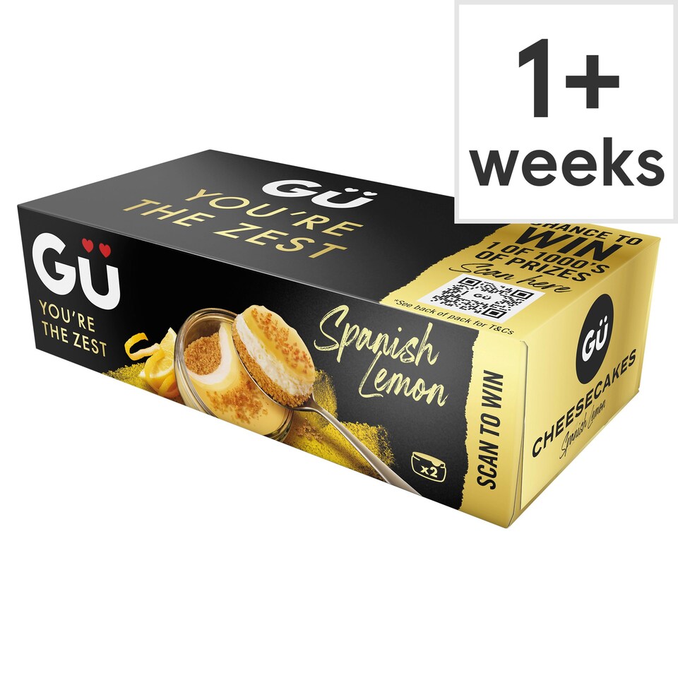 Gu Lemon Cheesecake 2X90g - Tesco Groceries