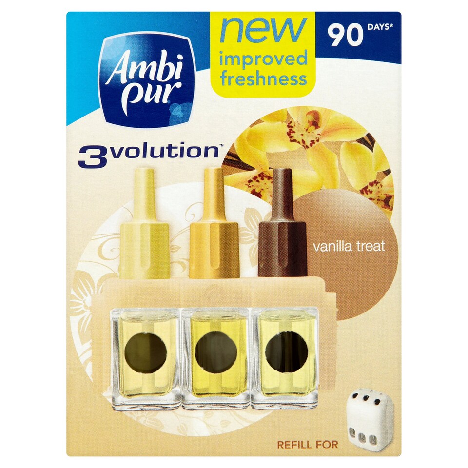 Ambi Pur 3Volution Refill Vanilla - Tesco Groceries