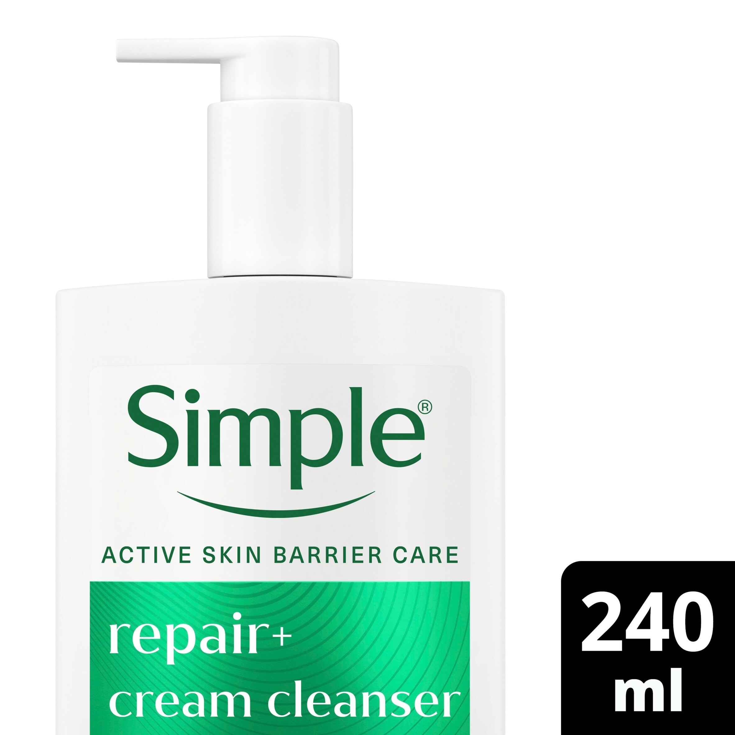 Simple Repair+ Cream Cleanser 240ml - Tesco Groceries