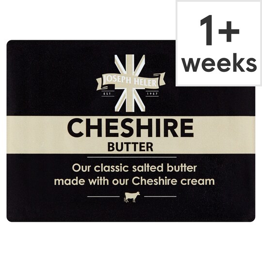 Joseph Heler Cheshire Butter 250G - Tesco Groceries