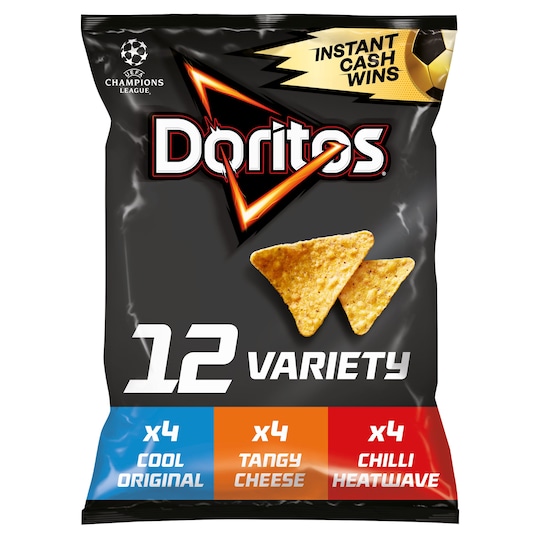 Doritos Variety 12X30g - Tesco Groceries