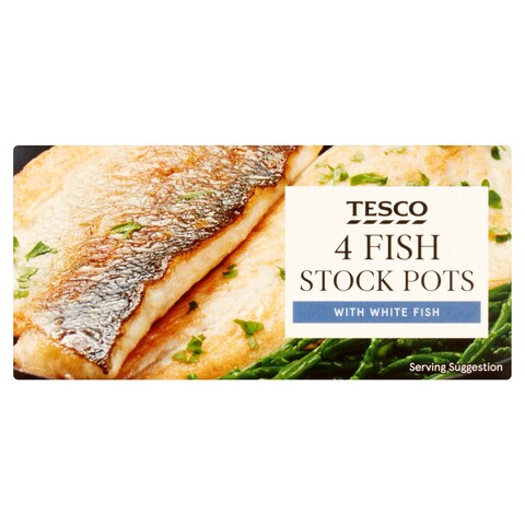 Tesco Fish Stockpot 4 Pack 112G - Tesco Groceries