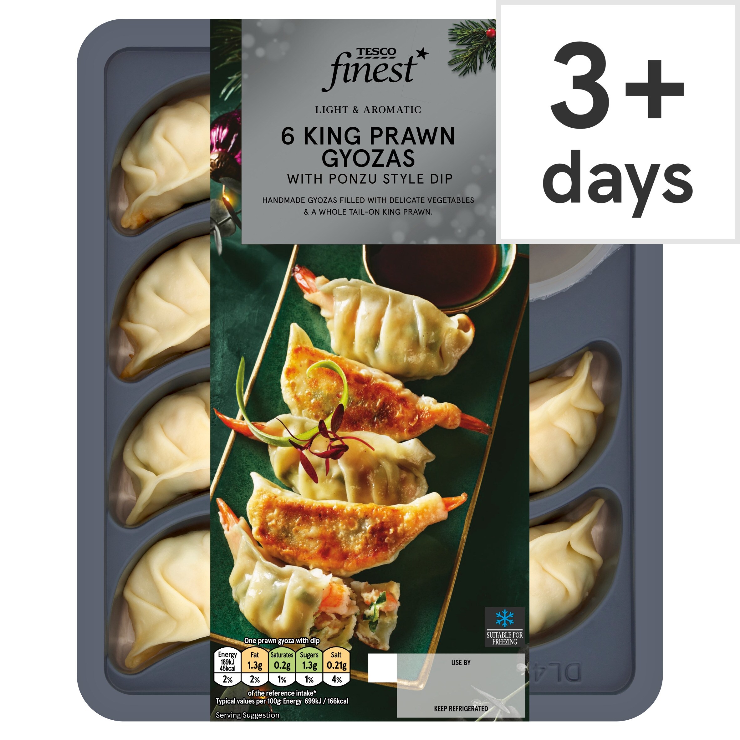 Tesco Finest 6 Prawn Gyoza with Ponzu Dip 180g - Tesco Groceries