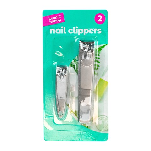 Keep It Handy Nail Clippers 2pk - Tesco Groceries