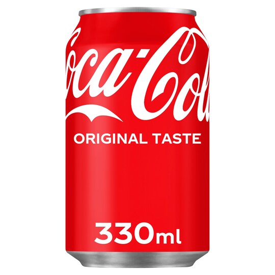 Coca Cola Regular 330Ml - Tesco Groceries