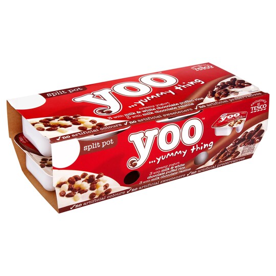 Yoo Yummy Thing Chocolate Raisins And Puffed Rice 6X150g - Tesco Groceries