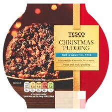 Tesco Alcohol Free Christmas Pudding 400G - Tesco Groceries