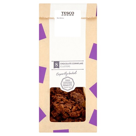 Tesco 8 Cornflake Clusters - Tesco Groceries